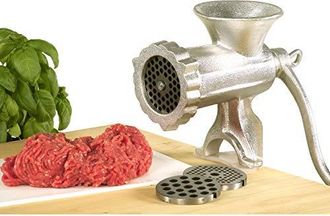 Kr&uuml;ger Karl Kr&uuml;ger FW8 Fleischwolf Sirius, Grauguss, Gr&ouml;&szlig;e 8, Silber