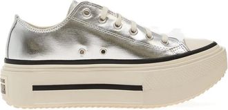 Converse Chuck Taylor All Star platform sneakers - Silber