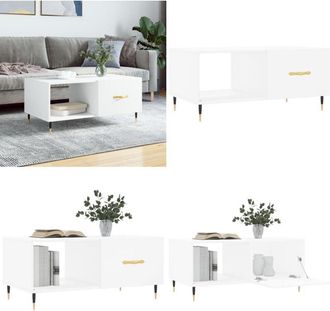 vidaXL Vidaxl - Couchtisch Weiß 90x50x40 cm Holzwerkstoff - Couchtisch - Wohnzimmerstil - Weißer Couchtisch - Holzwerkstoff Möbel - Sideboard - Home & Living