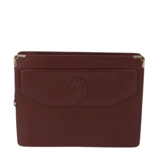 Cartier Pre-owned Cuir pochettes-minaudieres - Femme - Pre-owned - Rouge - Taille: ONE Size
