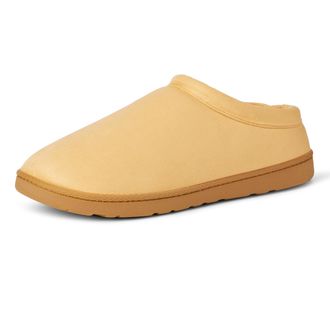 Amazon Essentials Herren Sherpa Clog-Hausschuhe, Bräunen, 45 EU