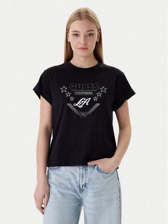 Guess T-Shirt W6RI30 I3Z14 Schwarz Regular Fit