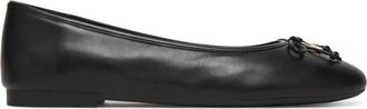 Tommy Hilfiger Ballerinas Tommy Hilfiger Smooth Lthr Ballet FW0FW09006 Schwarz