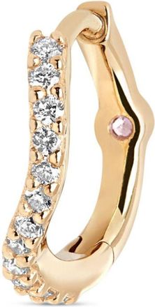 Maria Black 14kt Wave Goldohrring mit Diamanten