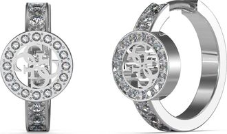 Guess HUGGIE ME JUBE03138JWRHT-U Ohrringe, Einheitsgr&ouml;&szlig;e, Nicht-Edelmetalle, Kein edelstein