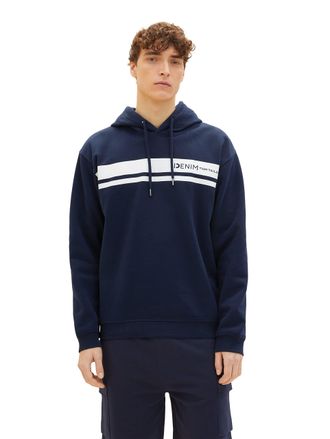 Tom Tailor Herren Sweatshirt 1037036, 10668 - Sky Captain Blue, XXL