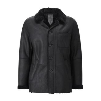 Werner Christ Lederjacke Leander - - Jackets - Herren - Schwarzk - L
