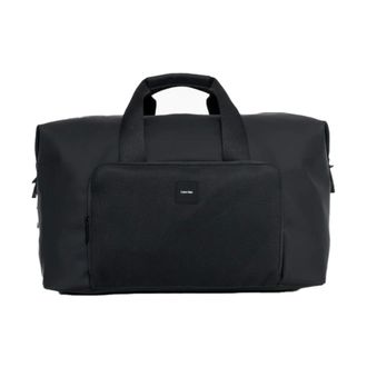 Calvin Klein Homme, Sacs, Noir, Taille: ONE Size Sac texturé avec bandoulière réglable