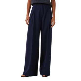 Marella Femme, Pantalons, Bleu, Taille: 40 FR Wide Pantalons