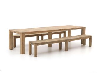 Rough Country Rustic Furniture ROUGH-X 320 cm Picknick Sitzgruppe 3-teilig