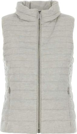 Moorer Femme, Vestes, Gris, Taille: 38 FR Villan Down Jacket
