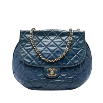 Chanel Sac bandouli&egrave;re doccasion - Femme - Pre-owned - Bleu - Taille: ONE Size