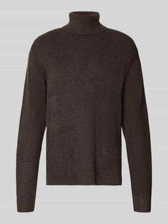 Lindbergh Strickpullover in Ripp-Optik mit Rollkragen