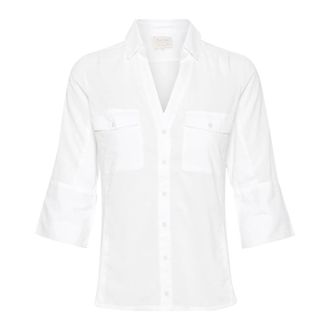 Part Two Chemisier Blanc Lumineux Style Cortniapw - Femme - Blouses et Chemises - Blanc - Taille: 34 FR