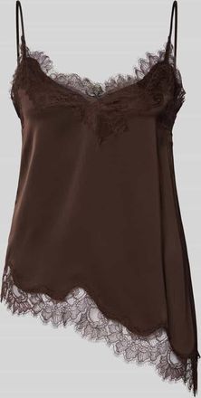 Mango Blusentop mit Spaghettitr&auml;ger