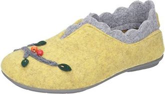 Dr. Brinkmann Manitu Femme 340272 Chausson, Jaune, 40 EU