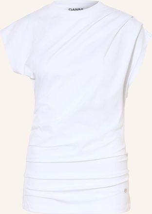Ganni T-Shirt weiss