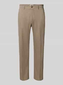 Drykorn Straight Fit Stoffhose mit Viskose-Anteil Modell Ajend