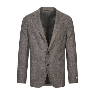Canali Kei Blazer - - Jackets - Herren - Braun - 2XL
