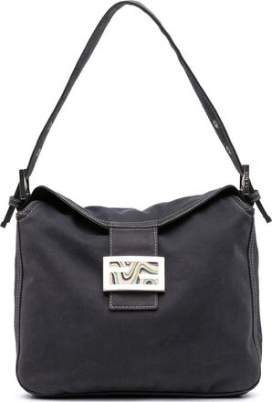 Fendi sac porté épaule à rabat 20e siècle - Bleu