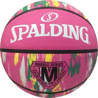Spalding United Sports Spalding Marble Sz6 Ball Pink Rainbow 5