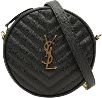 Saint Laurent Sac bandouli&egrave;re matelass&eacute; Pre-owned - Femme - Pre-owned - Noir - Taille: ONE Size