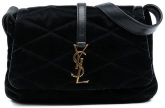 Saint Laurent Hobo Bags - Quilted Satin Le 57 Shoulder Bag - Gr. unisize - in Schwarz - f&uuml;r Damen