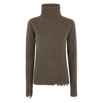 Uma Wang Rollkragenpullover - - Knitwear - Damen - Gr&uuml;n - L