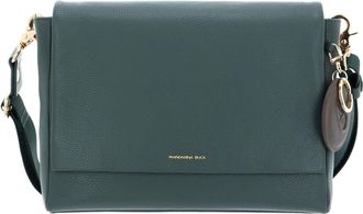 Mandarina Duck Mellow Leather Damen-Tasche, 30 x 24,5 x 8,5 (L x H x B), Dark Forest, 30x24.5x8.5 (L x H x W)