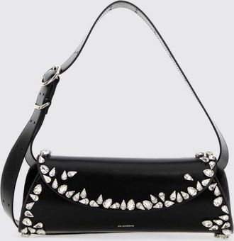 Jil Sander Sac Port&eacute; &eacute;paule JIL SANDER Femme couleur Noir