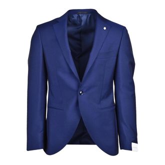 Luigi Bianchi Mantova Herren, Jacken, Blau, MGr&ouml;&szlig;e