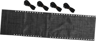 BESPORTBLE Outdoor-liegestuhl Ersatzgewebe Atmungsaktives Strapazierfähiges Tiefgrau Textil Für Klappbare Sonnenliegen Faltbare Relaxstühle Vielseitige Gartenmöb