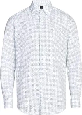 HUGO BOSS Chemise imprim&eacute; en coton