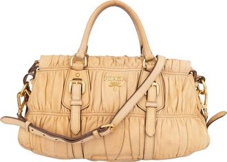 Prada Crossbody Bags - Prada Quilted Leather City Handbag - Gr. unisize - in Bunt - f&uuml;r Damen
