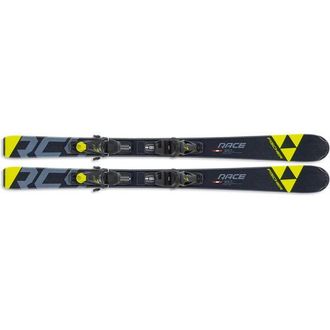 Fischer Kinder Racing Ski RC4 RACE JR SLR + FJ7 AC SLR