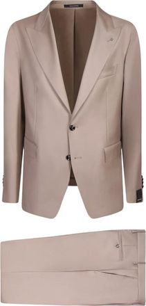 Tagliatore Homme, Costumes, Beige, Taille: L Single Breasted Suits