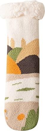 Generic Chaussettes décontractées et mignonnes en coton à motif animal pour femme - Confortables, douces et chaudes - Pour lintérieur et lextérieur - Chaussur