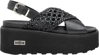 Cult Femme, Chaussures, Noir, Taille: 37 EU Nancy 3891 Sandal