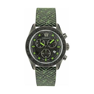 Versace Greca Dome Chrono - - Accessories - Herren - Schwarzk - ONE SIZE