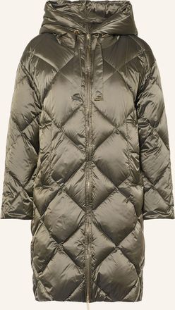 Max Mara Daunenmantel Trefe gruen