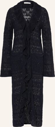 Dorothee Schumacher Dorothee Schumacher Strickh&uuml;lle Bohemian Lace Mit Volants blau