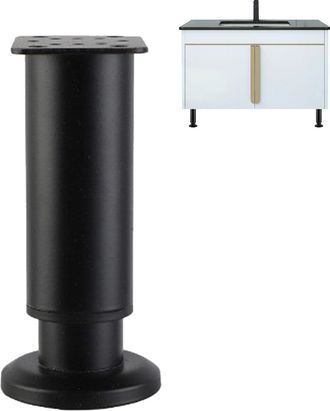 Generic Einziehbares Schrankbein | Stützbeine für den Schrank | höhenverstellbare Tischbeine für Autos - rutschfeste Tischbeine für Schränke, Couchtische, Nac