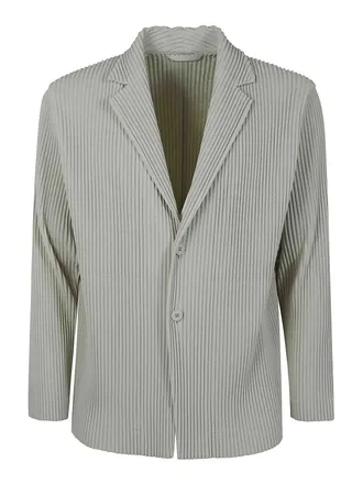 Homme Pliss&eacute; Issey Miyake Blazer Couturier - Gris