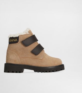 Dolce & Gabbana Stiefelette Aus Veloursstoff - Mann Collection 25