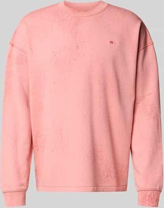 Diesel Sweatshirt mit gerippten Abschlüssen