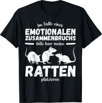 Jimbeels Emotionalem Zusammenbruchs Ratte | Lustiger Ratten Spruch T-Shirt