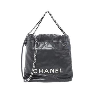 Chanel Sac Seau Vintage Pre-owned - Femme - Pre-owned - Noir - Taille: ONE Size