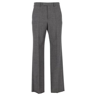 Valentino Garavani Moulin&eacute; Wollhose - - Trousers - Herren - Grau - M