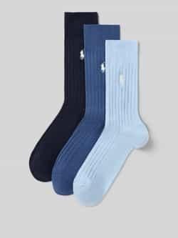 Ralph Lauren Socken aus Baumwoll-Mix im 3er-Pack