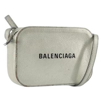 Balenciaga Sac bandouli&egrave;re vintage Pre-owned - Femme - Pre-owned - Gris - Taille: ONE Size